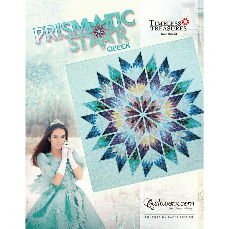 Prismatic Star Queen Pattern - Judy Niemeyer - Hand Embroidery & Sewing ...
