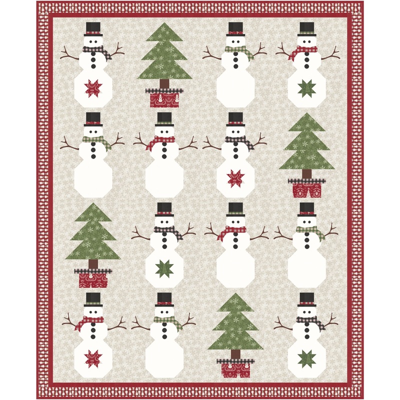 RESERVATION - Winter Friends Line Dancing Quilt Kit by Deb Strain ...